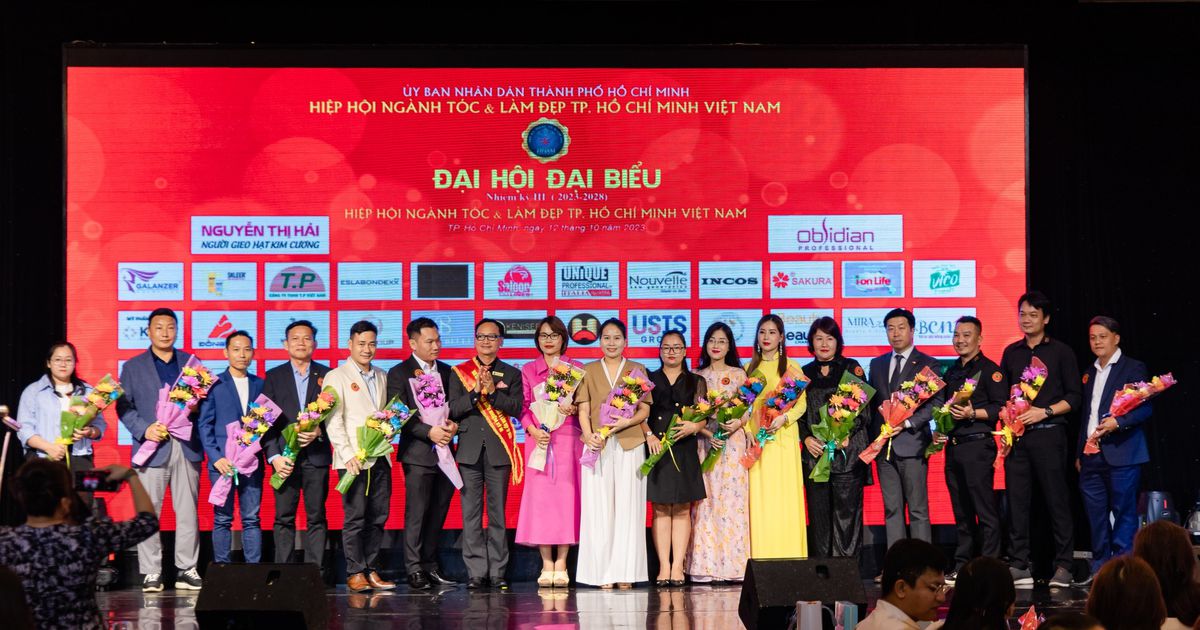 Đại hội Hiệp hội Ngành tóc và làm đẹp TP.HCM nhiệm kỳ III (2023-2028)